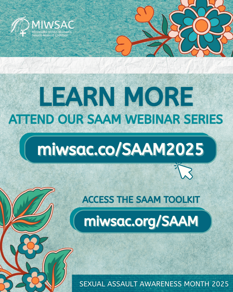 Sexual Assault Awareness Month - Minnesota Indian Women's Sexual ...