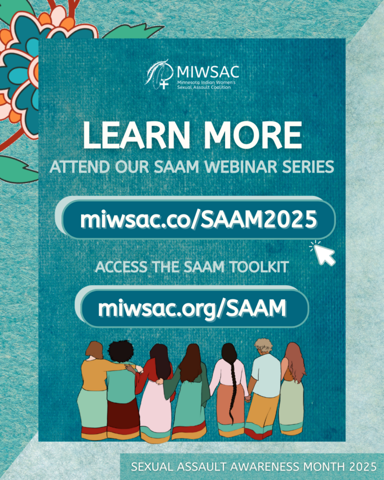 Sexual Assault Awareness Month - Minnesota Indian Women's Sexual ...